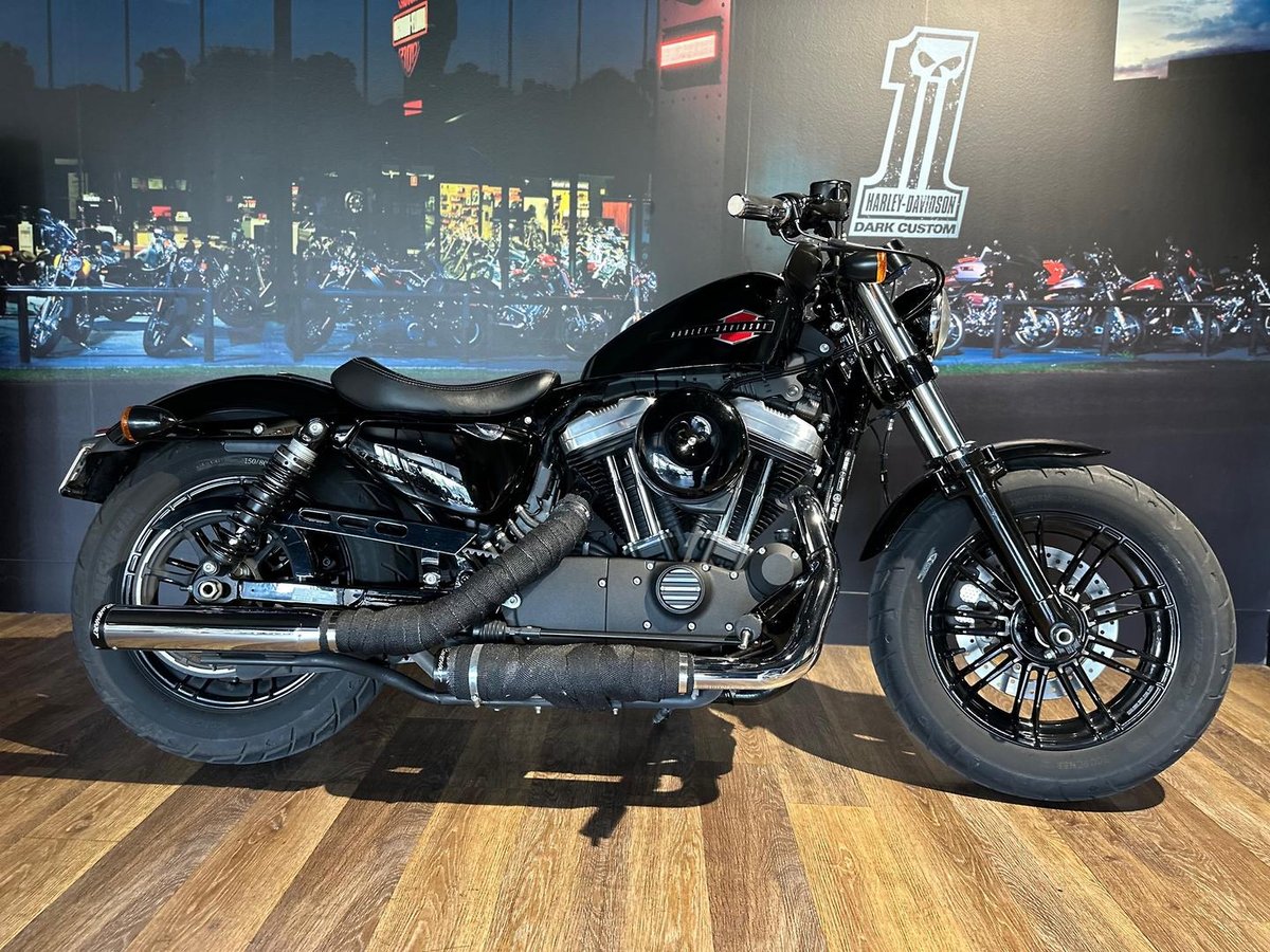 2020 Harley Davidson Forty Eight XL1200X Sportster For Sale in Blacktown at Harley Heaven West Sydney NSW Black Harley Heaven