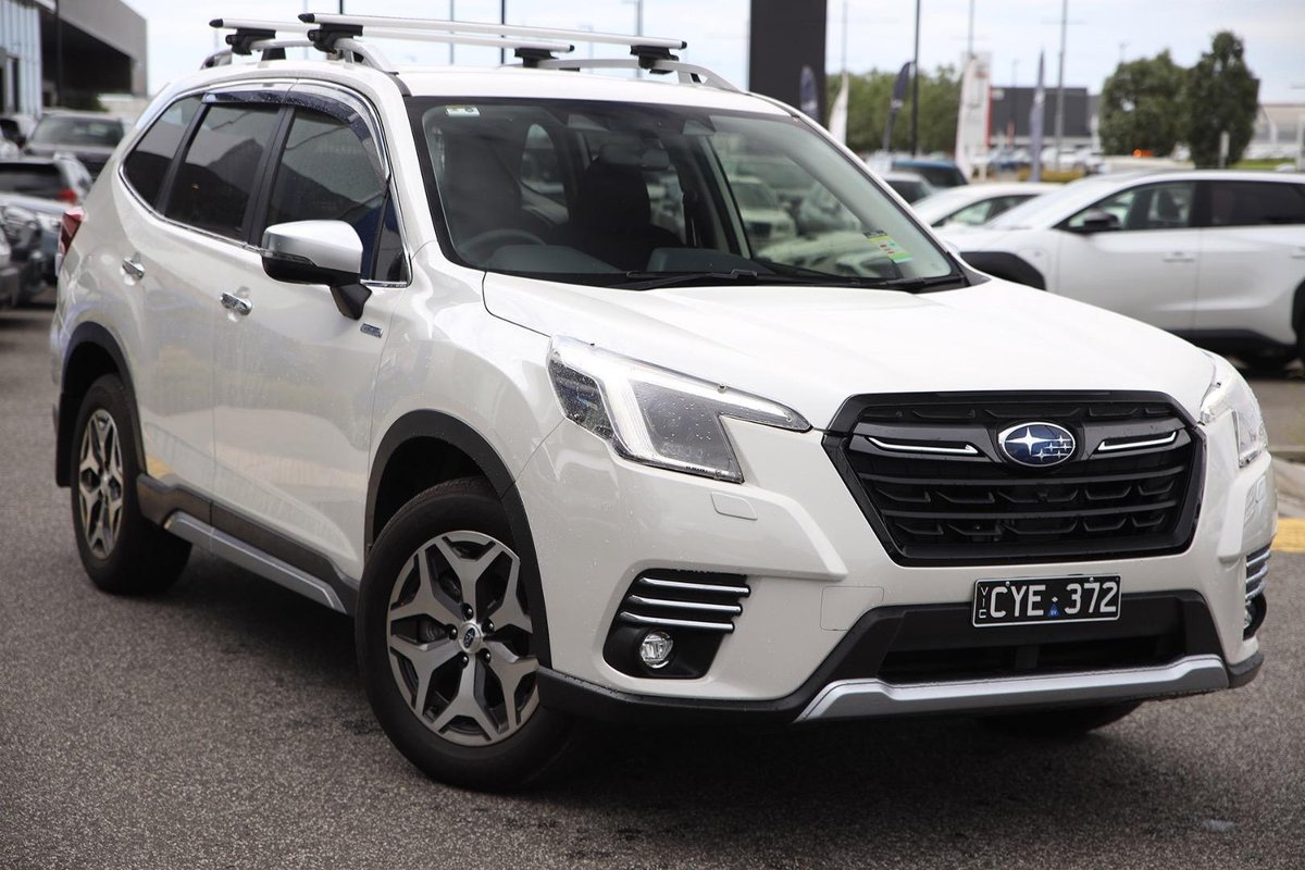 2024 Subaru Forester Hybrid L For Sale Essendon Fields VIC Crystal White Subaru Doncaster